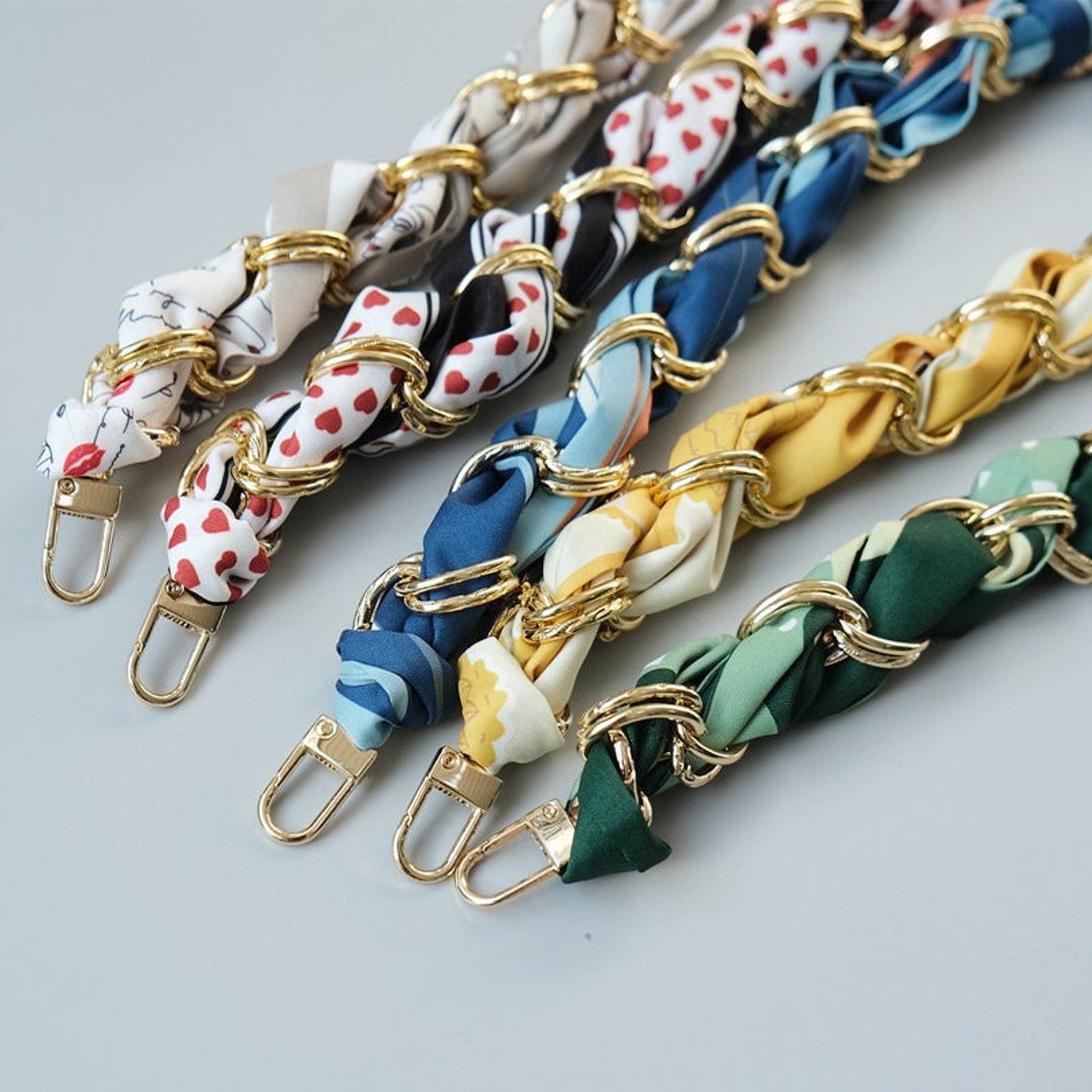 Purse Chain Strap Bag Chain Handbag Strap Purse Replacement Chain Silk ...