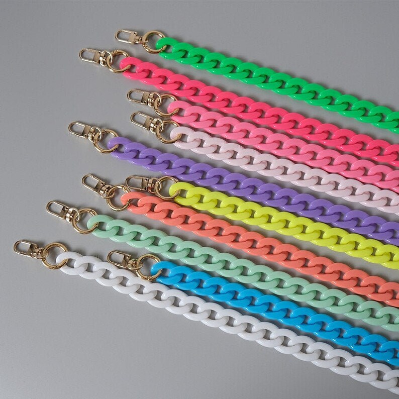 Acrylic Chain Bag Chain Purse Chain Bag Handle Bag Strap - Etsy