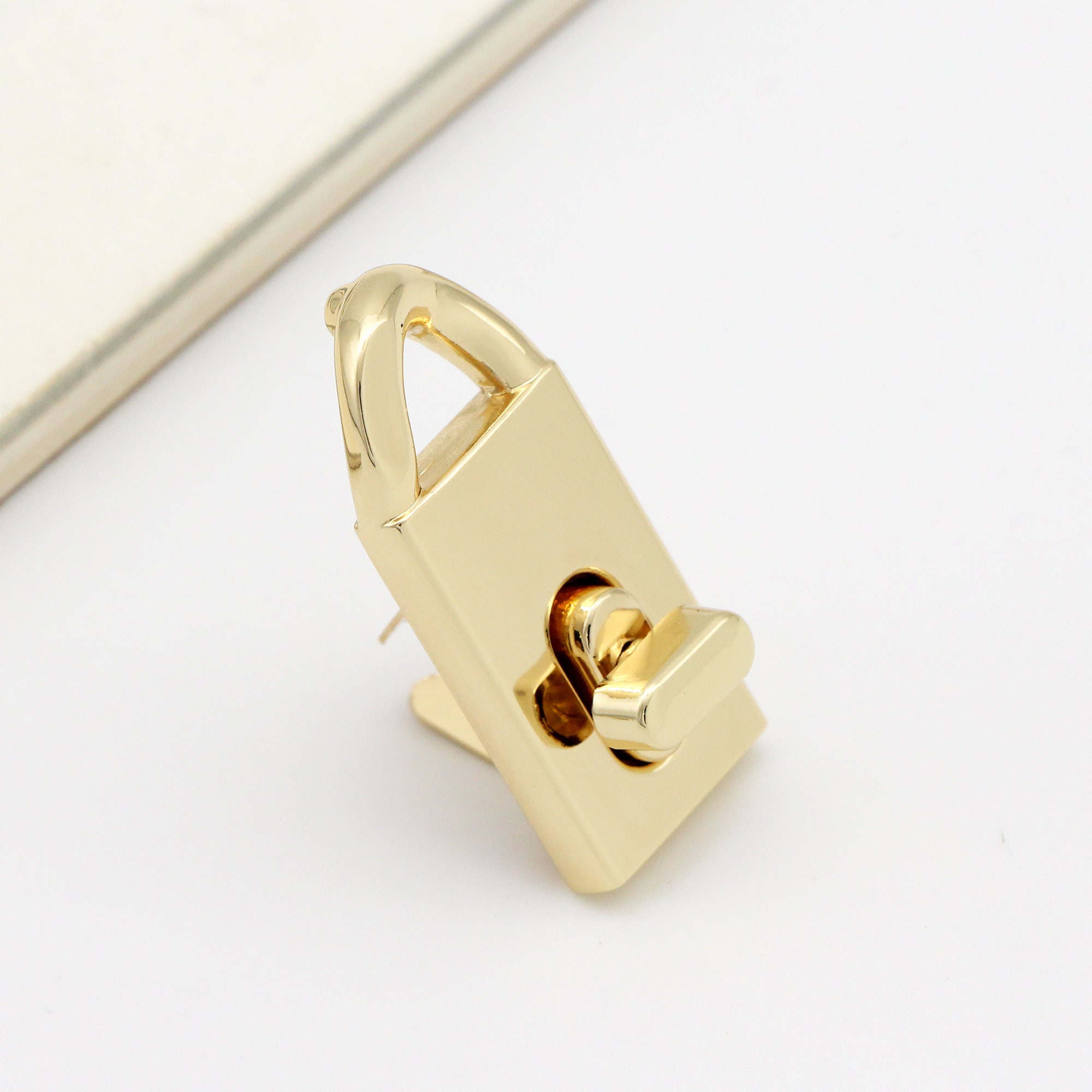 2set Gold Purse Lock Bridge buckle Twist Lock bag lock Turn | Etsy