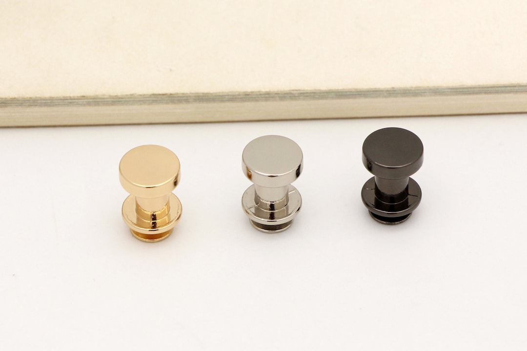 10set 11mm Screw Rivet Chicago Screw Screw Rivets Bag Hardware - Etsy
