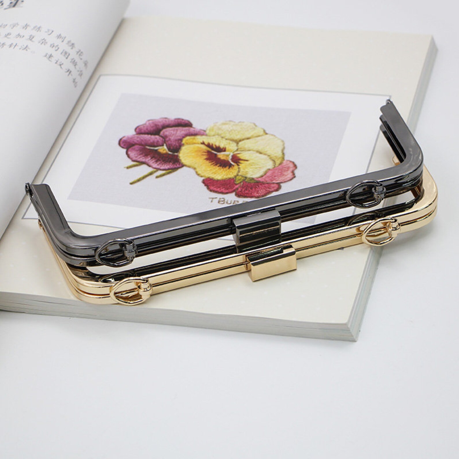 Purse Frame 21cm8.3 In Metal Frame Clutch Frame Bag Frame | Etsy