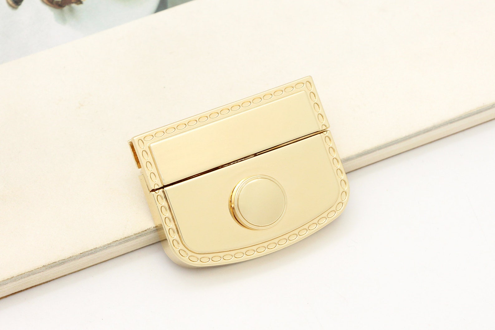 Gold Snap Lock Bag Lock Purse Lock Handbag Lock Clutch Lock - Etsy