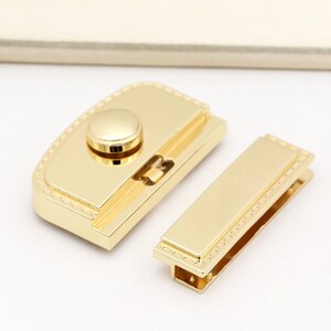 Gold Snap Lock Bag Lock Purse Lock Handbag Lock Clutch Lock - Etsy