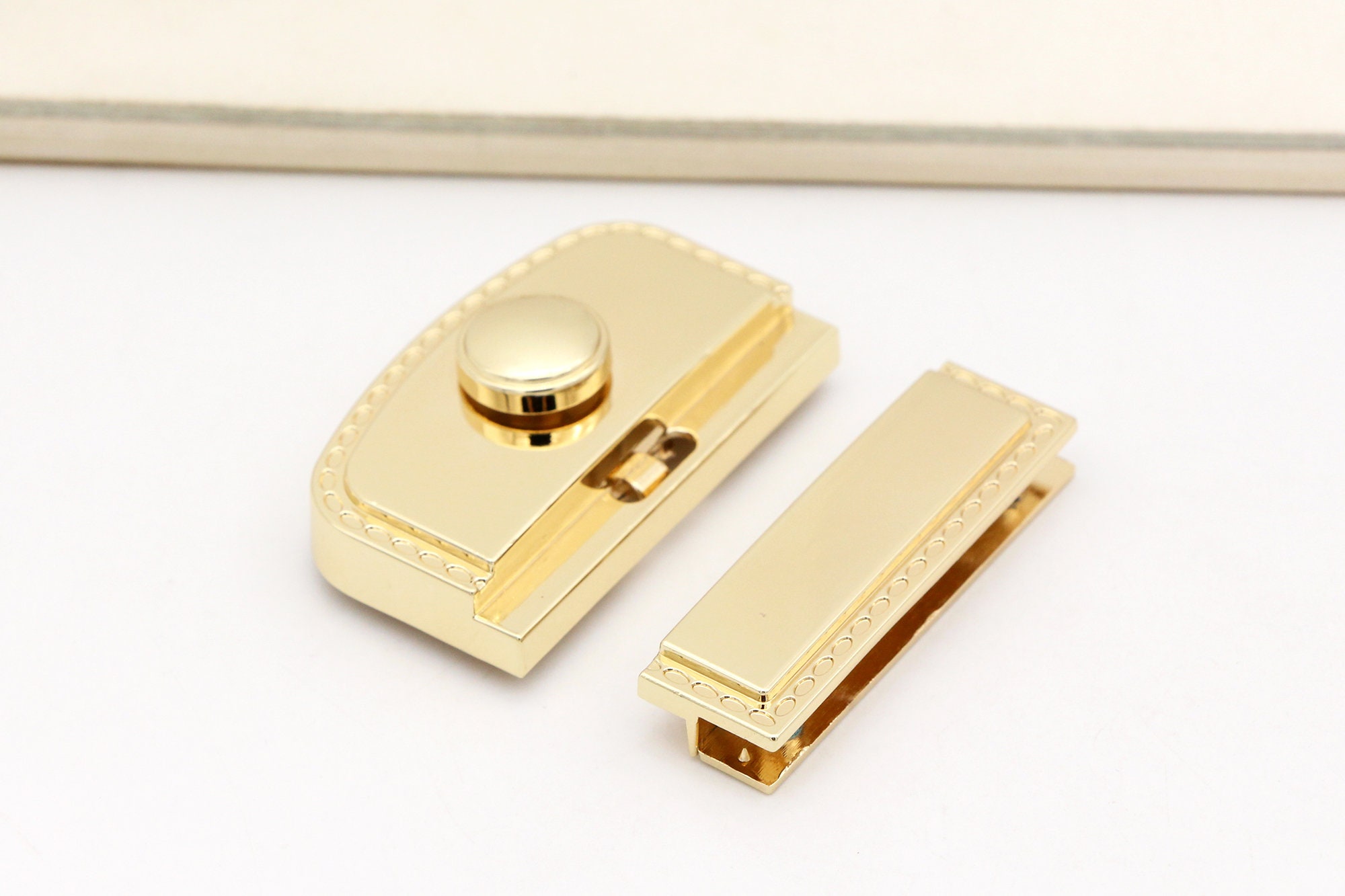 Gold Snap Lock Bag Lock Purse Lock Handbag Lock Clutch Lock - Etsy