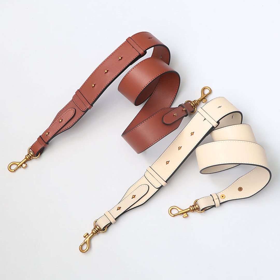Replacement Purse Strap 4cm Width Genuine Leather Strap for Handbag Bag ...