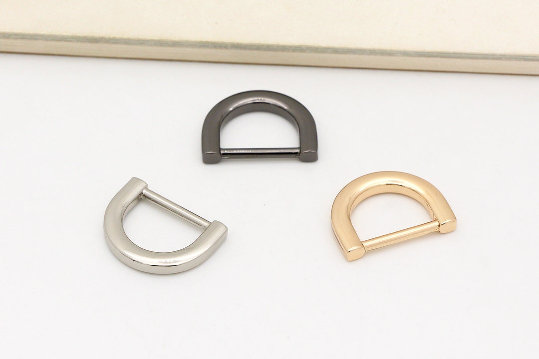 4pcs D Rings 3/4"(19mm) Strap D Ring Buckle Purse Ring Strap Rings ...