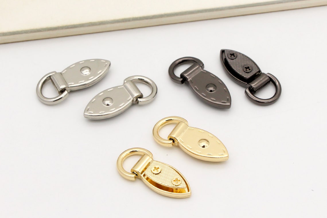 4pcs Bridge Buckle Chain Connector Screw D Ring Purse Hardware - Etsy