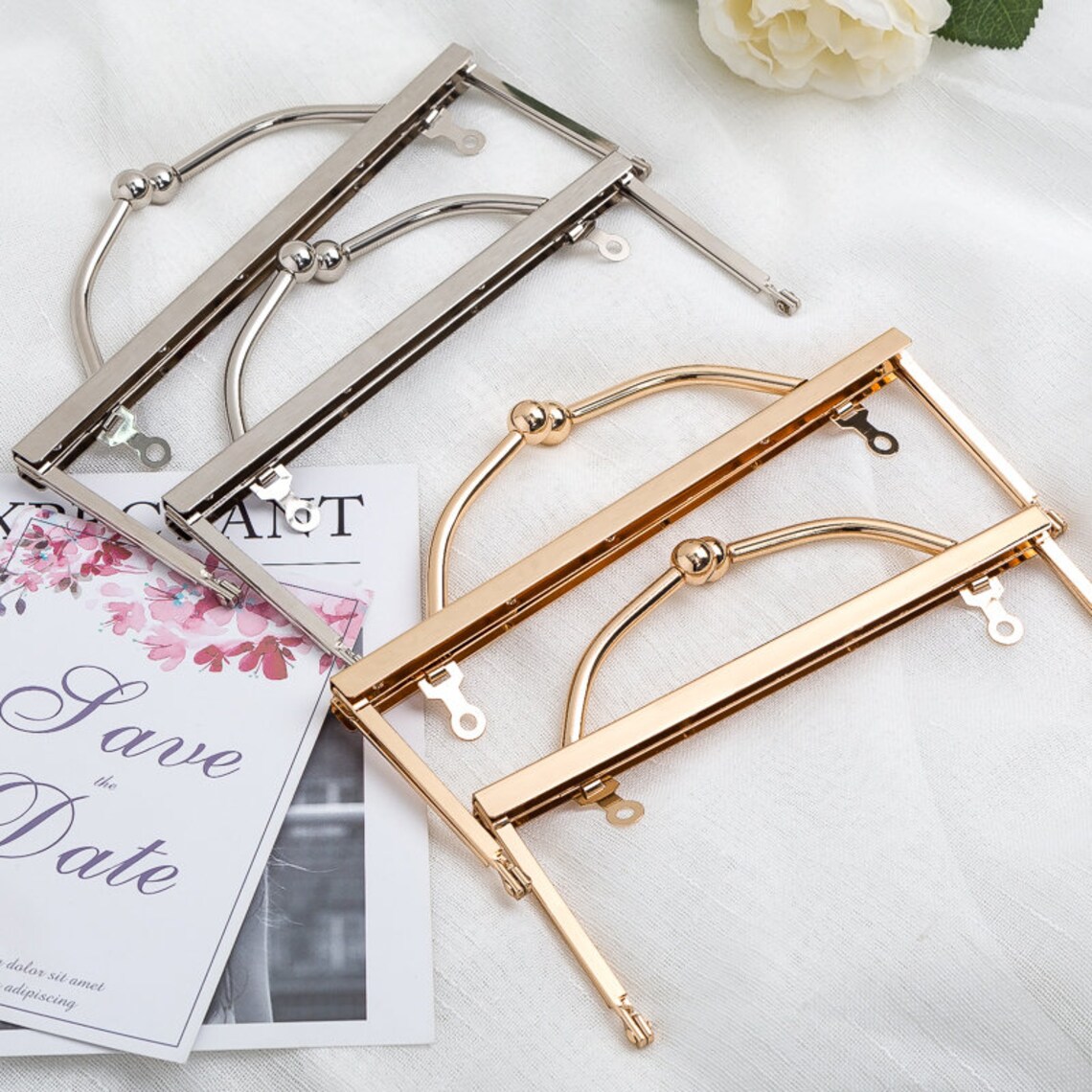 18cm7 In Purse Frame Purse Clasp Metal Frame Clutch Frame - Etsy