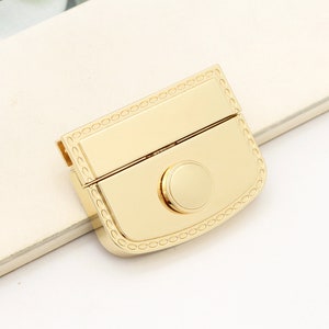 Gold Snap Lock Bag Lock Purse Lock Handbag Lock Clutch Lock - Etsy
