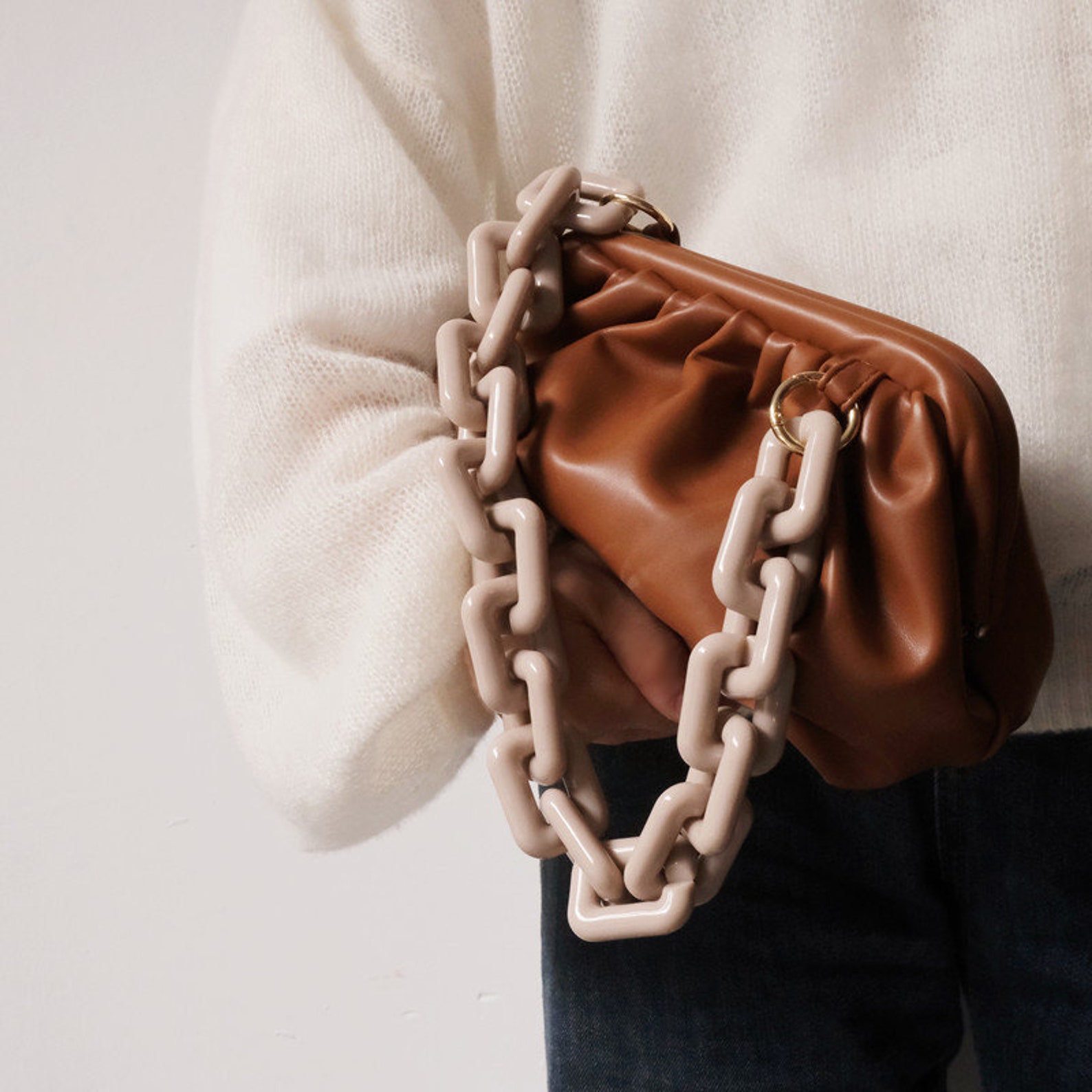 Candy Bag Chain Chunky Acrylic Chain Purse Chain Bag Handle - Etsy