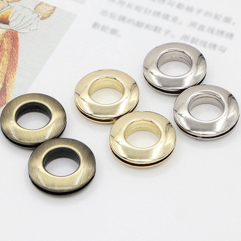 6set Grommet 14mm1/2 inner screws Eyelet Metal eyelets | Etsy