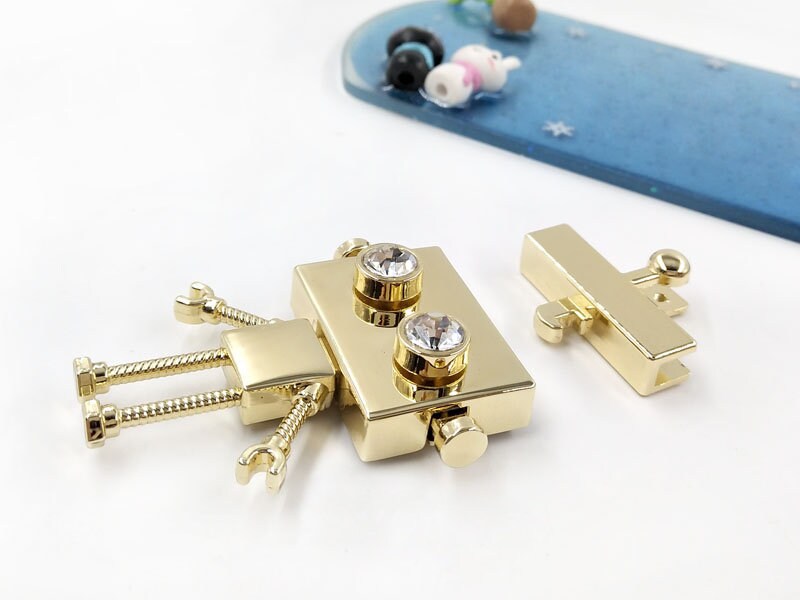 Robot Purse Lock Bag Lock Twist Lock Metal Purse Locks Turn - Etsy