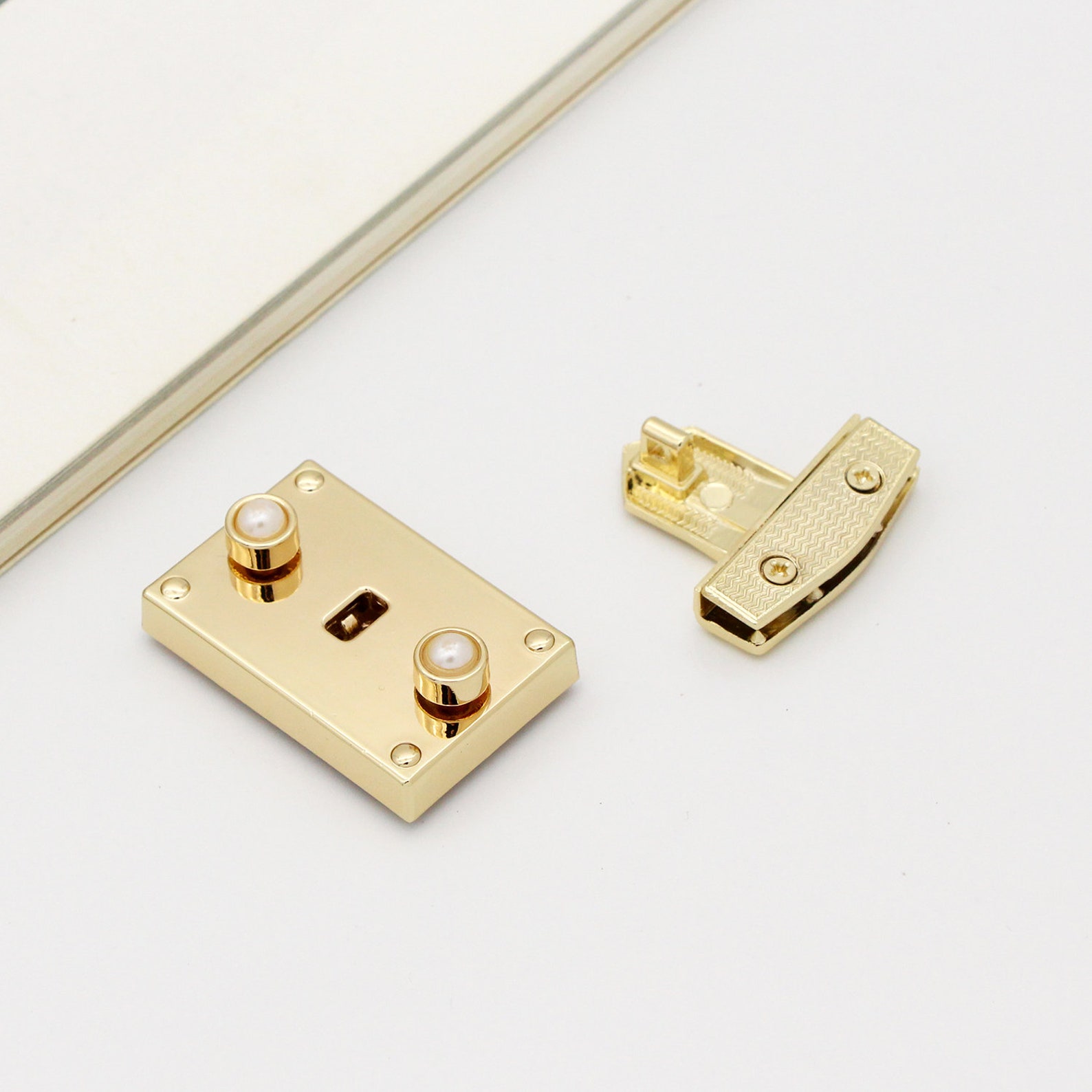 Gold Purse Twist Lock Bag Lock Metal Lock Purse Lock Turn Lock - Etsy