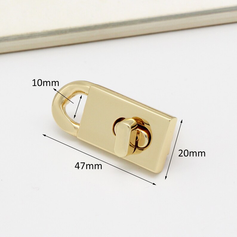 2set Gold Purse Lock Bridge Buckle Twist Lock Bag Lock Turn | Etsy