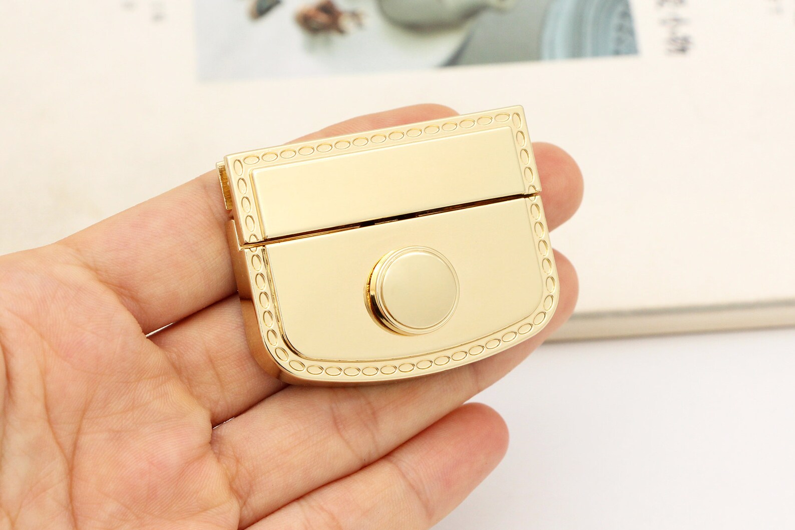 Gold Snap Lock Bag Lock Purse Lock Handbag Lock Clutch Lock - Etsy