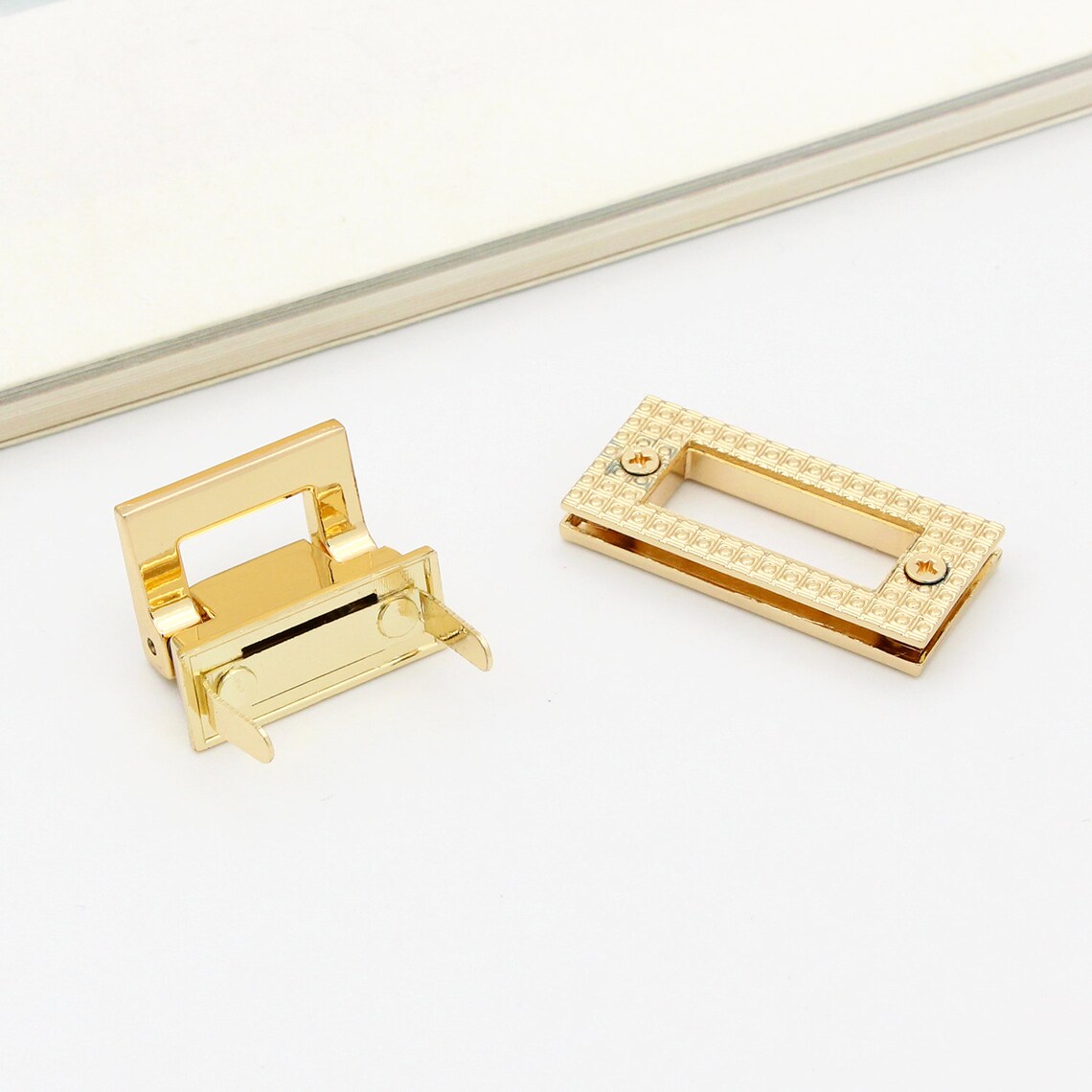 Rectangle Metal Purse Lock Bag Lock Handbag Lock Metal Lock | Etsy