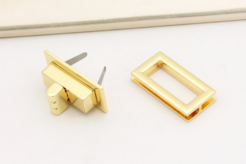 Purse Lock Twist Lock bag lock Turn lock leather bag lock | Etsy