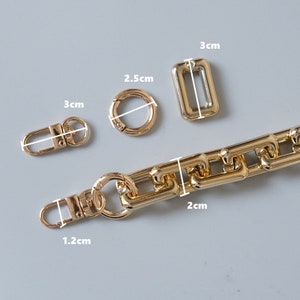 Bag Chain 45cm/65cm/85cm/120cm Purse Chain Acrylic Chain Bag Handle Bag ...