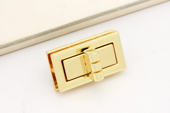 Purse Lock Twist Lock bag lock Turn lock leather bag lock | Etsy