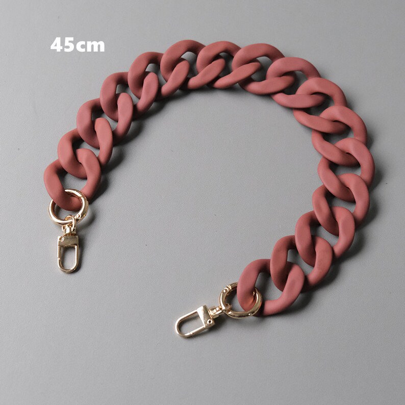 Acrylic Chain Bag Chain Purse Chain Bag Handle Bag Strap - Etsy