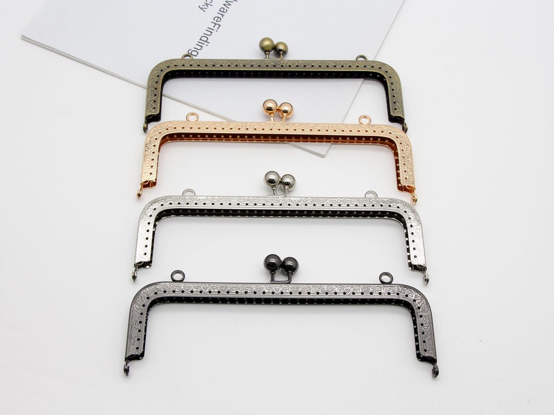 20cm(7.9 In) Purse Frame Clutch Frame Sewing Purse Frame Kiss Lock ...