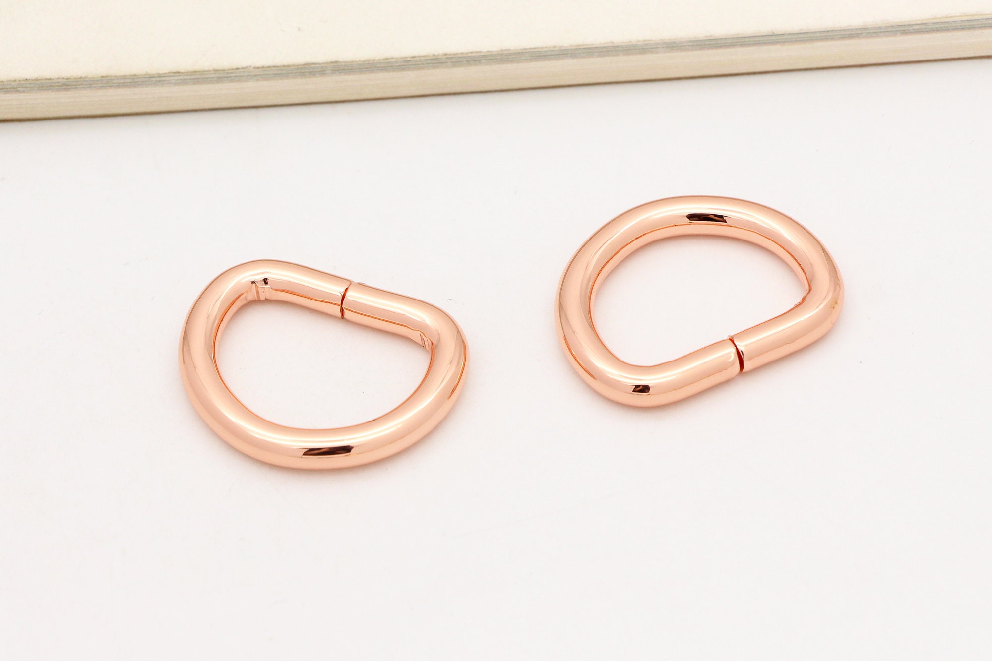 2-4-10pcs 125mm Purse D Ring Rose Gold D Ring Purse - Etsy