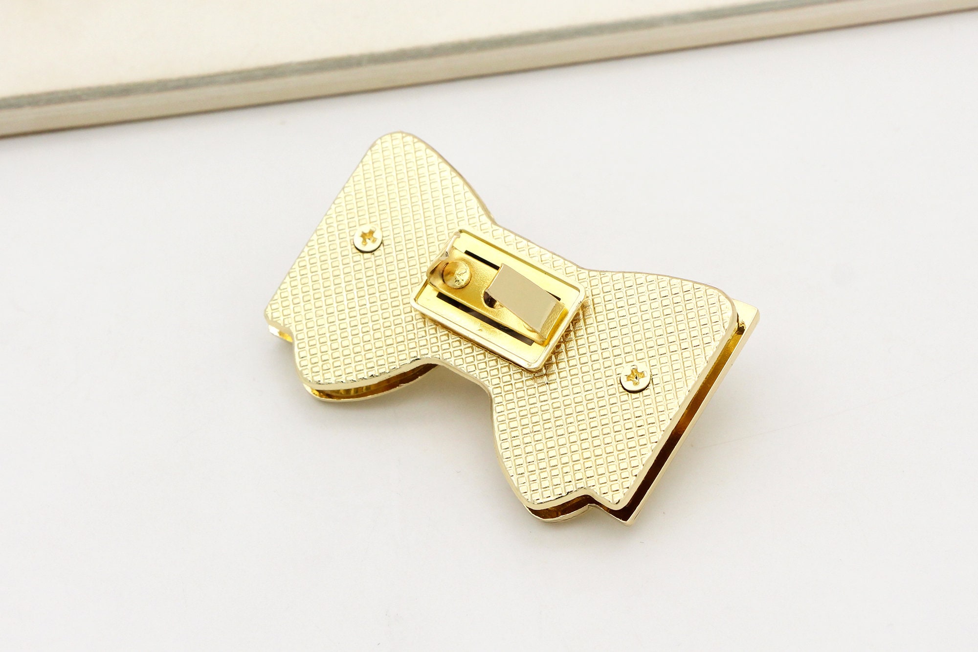 Purse Lock Twist Lock Bow Shape Bag Lock Metal Lock Purse - Etsy