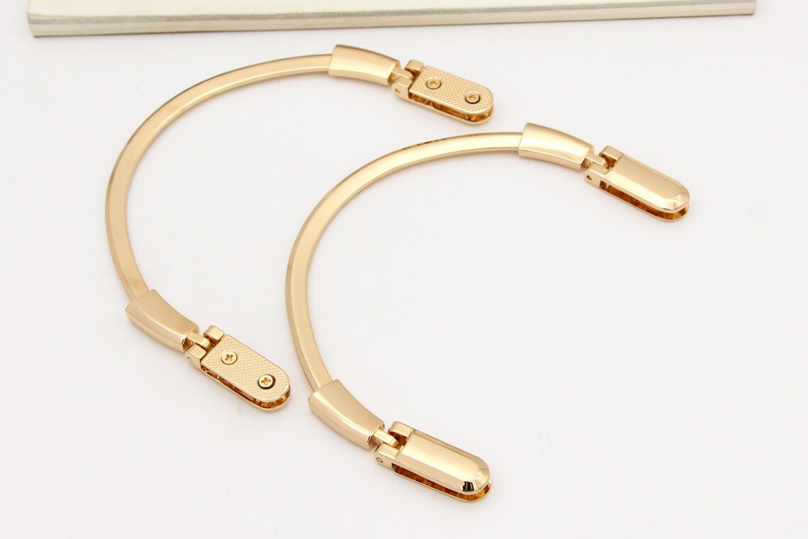 1pair Metal Purse Handle Gold Bag Handle Metal Handle Purse | Etsy