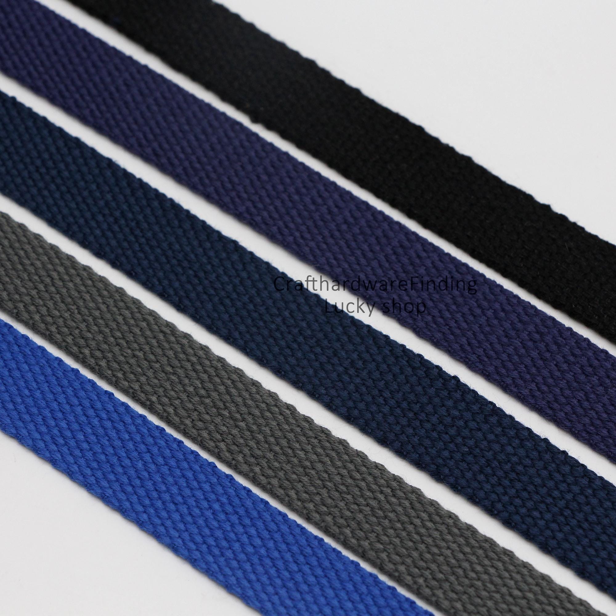 Cotton Webbing 1" Wide Webbing Bag Handles, Bag Strap for Tote Bag ...