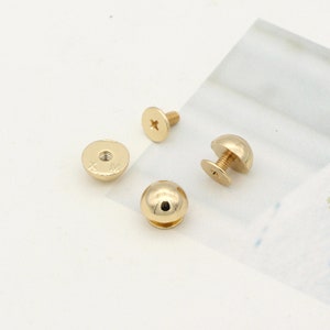 10set 10mm Screw Dome Rivet Screw Rivets Screw Back Stud Purse - Etsy