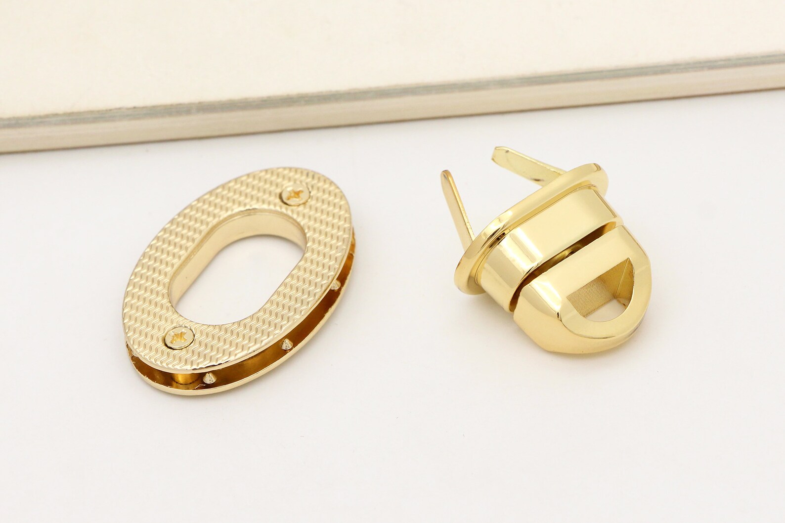 Gold Purse Lock Twist Lock Bag Lock Turn Lock Purse Hardware - Etsy