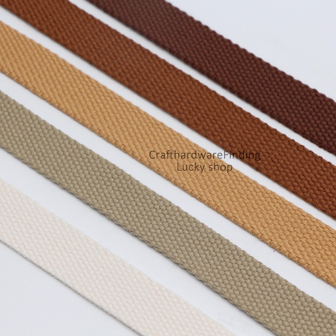 Cotton Webbing 3/4" Wide Webbing Bag Handles, Bag Strap for Tote Bag ...