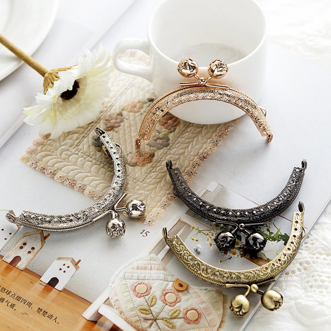 8.5cm3.3 In Small Purse Frame Bag Frame Clutch Frame Metal | Etsy