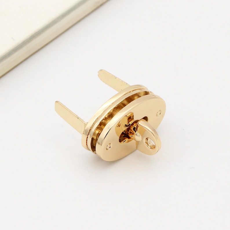 Gold Purse Twist Lock Oval Purse Locks Purse Clasp Turn Lock - Etsy