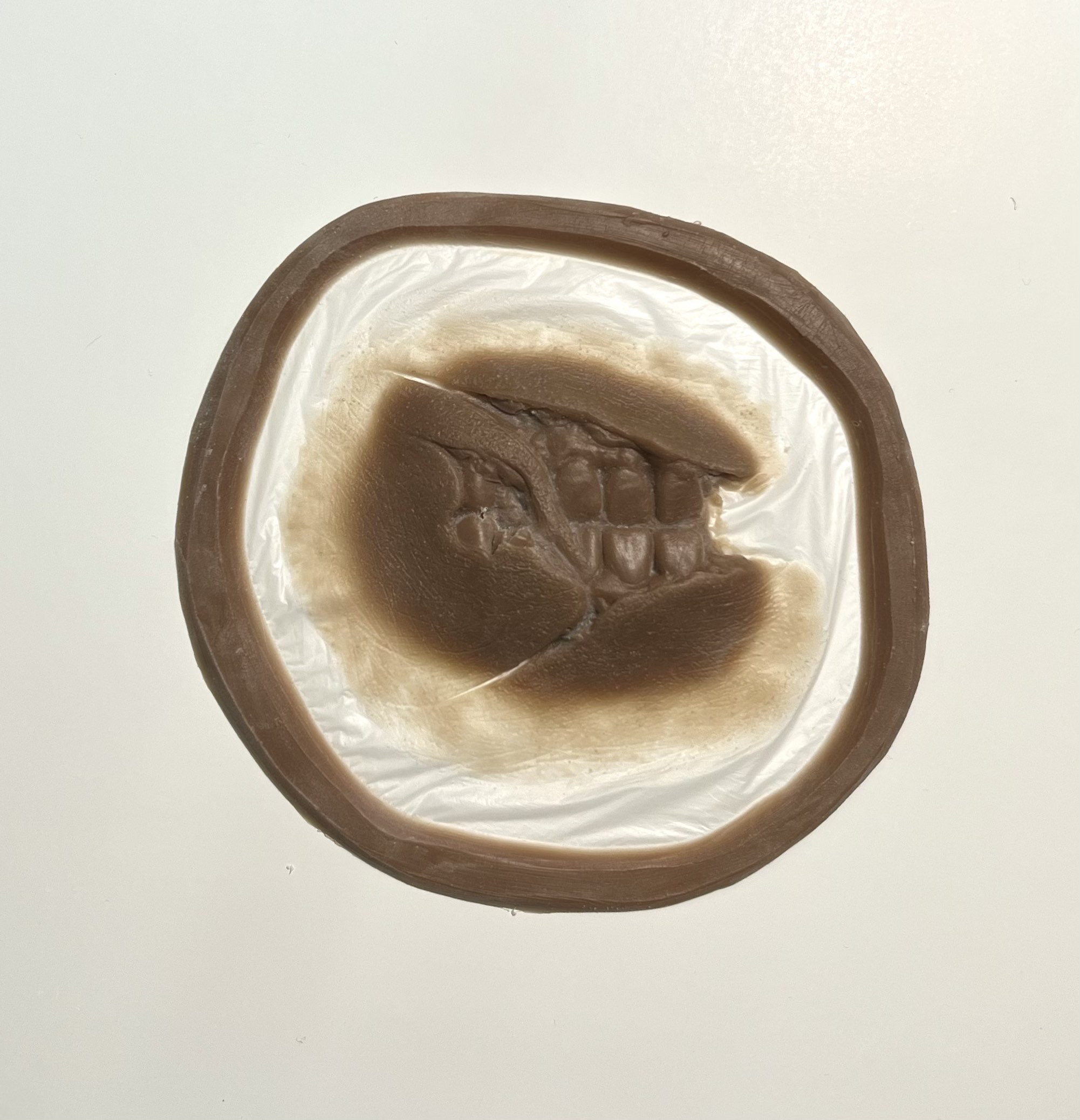 Ripped Zombie Mouth With Exposed Teeth Prosthetic // - Etsy