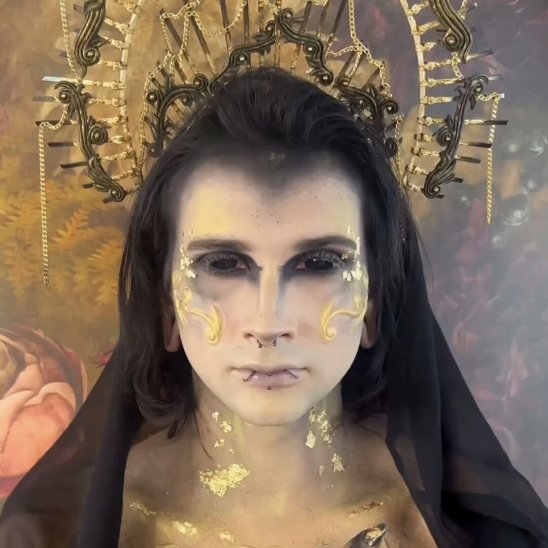 Filigree Cheek Silicone Prosthetic Appliances // Encapsulated Silicone ...