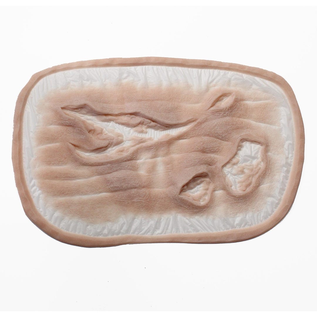 Zombie Neck Silicone Prosthetic // Walking Dead Decomposing Rotting ...