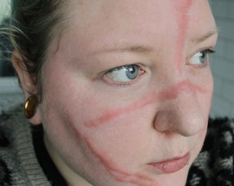 Scar Wound Prosthetic SFX Makeup Silicone Appliance - Etsy