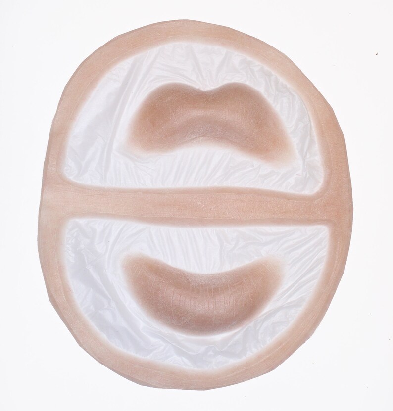 Plastic Surgery Botched Lips Prosthetic // Encapsulated Silicone ...