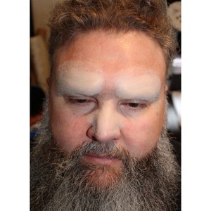 Neanderthal Prosthetic Set // Brow and Nose // Encapsulated Silicone ...