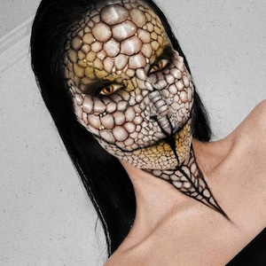 Reptile Prosthetics Set // Encapsulated Silicone Appliances // Scales ...