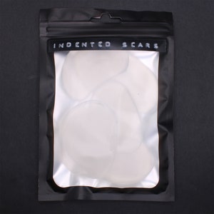 6 Indented Scar 1 Silicone Bondo Moulds for Professional Makeup Artists ...