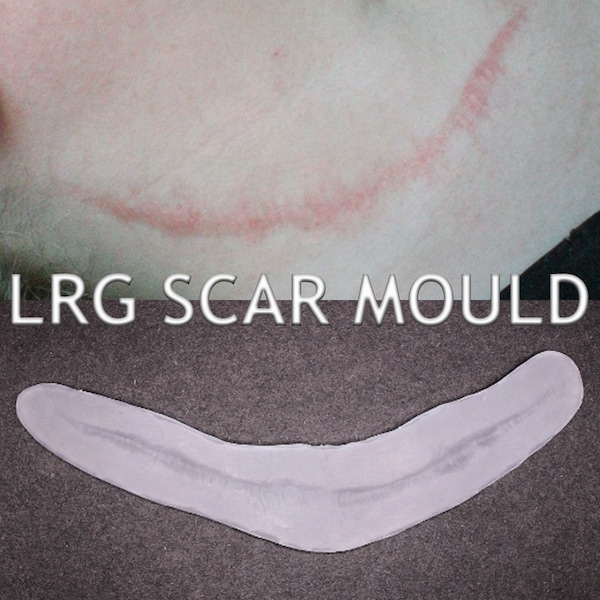 Large Scar Prosthetic - Etsy