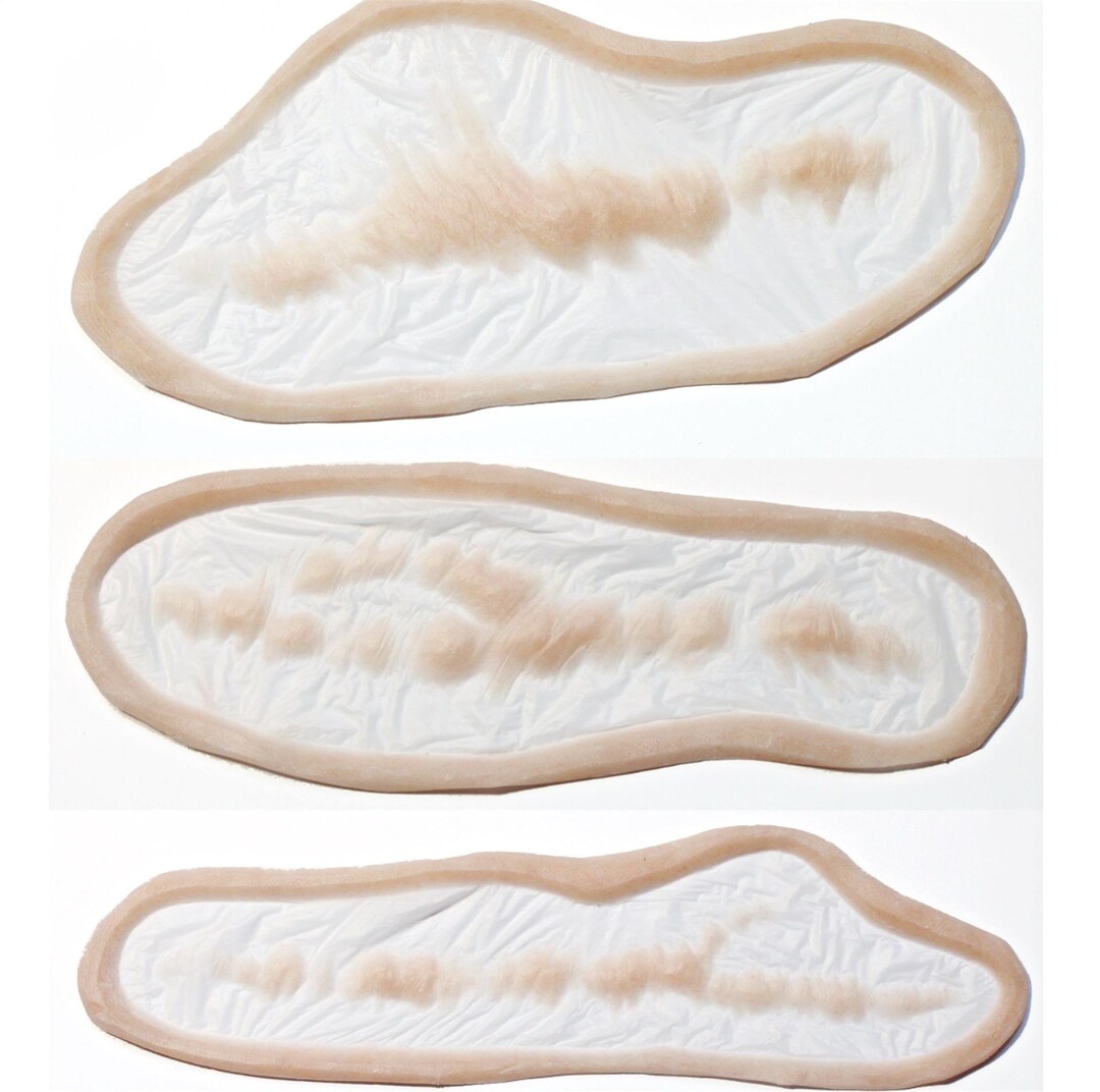 Keloid Scar Set Silicone Prosthetics // Encapsulated Silicone Appliance ...