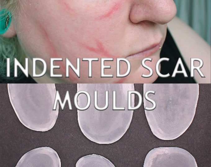 Scar Wound Prosthetic SFX Makeup Silicone Appliance - Etsy