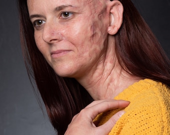 Scar Wound Prosthetic SFX Makeup Silicone Appliance - Etsy