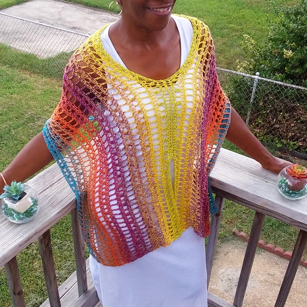 Summer Poncho - Etsy