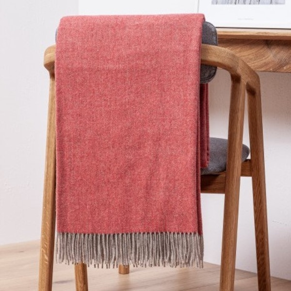 Red Throw Blanket - Etsy