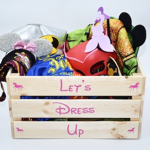 Personalised Dressing up Box Costume Box Dress up Kids - Etsy UK