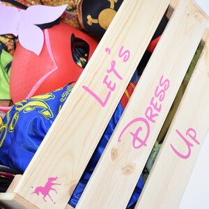 Personalised Dressing up Box Costume Box Dress up Kids - Etsy UK